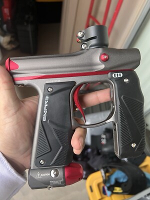 Empire Mini GS Electronic Paintball Gun Marker - Black/Red (17383 ...