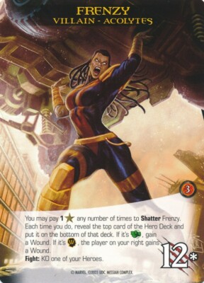 FRENZY Upper Deck Marvel Legendary MESSIAH COMPLEX VILLAIN ACOLYTES | eBay