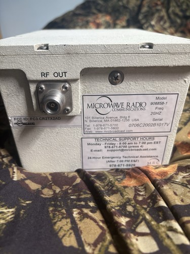 Microwave Radio Communications Microwave RF Unit 2 GHz Transmitter ...