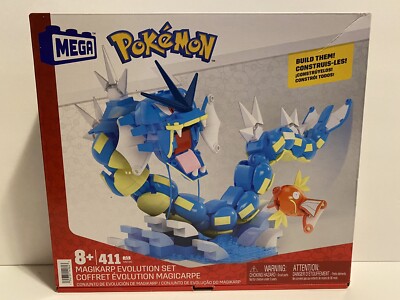 MEGA Pokemon Building Set HNT95 Magikarp Evolution Set | eBay