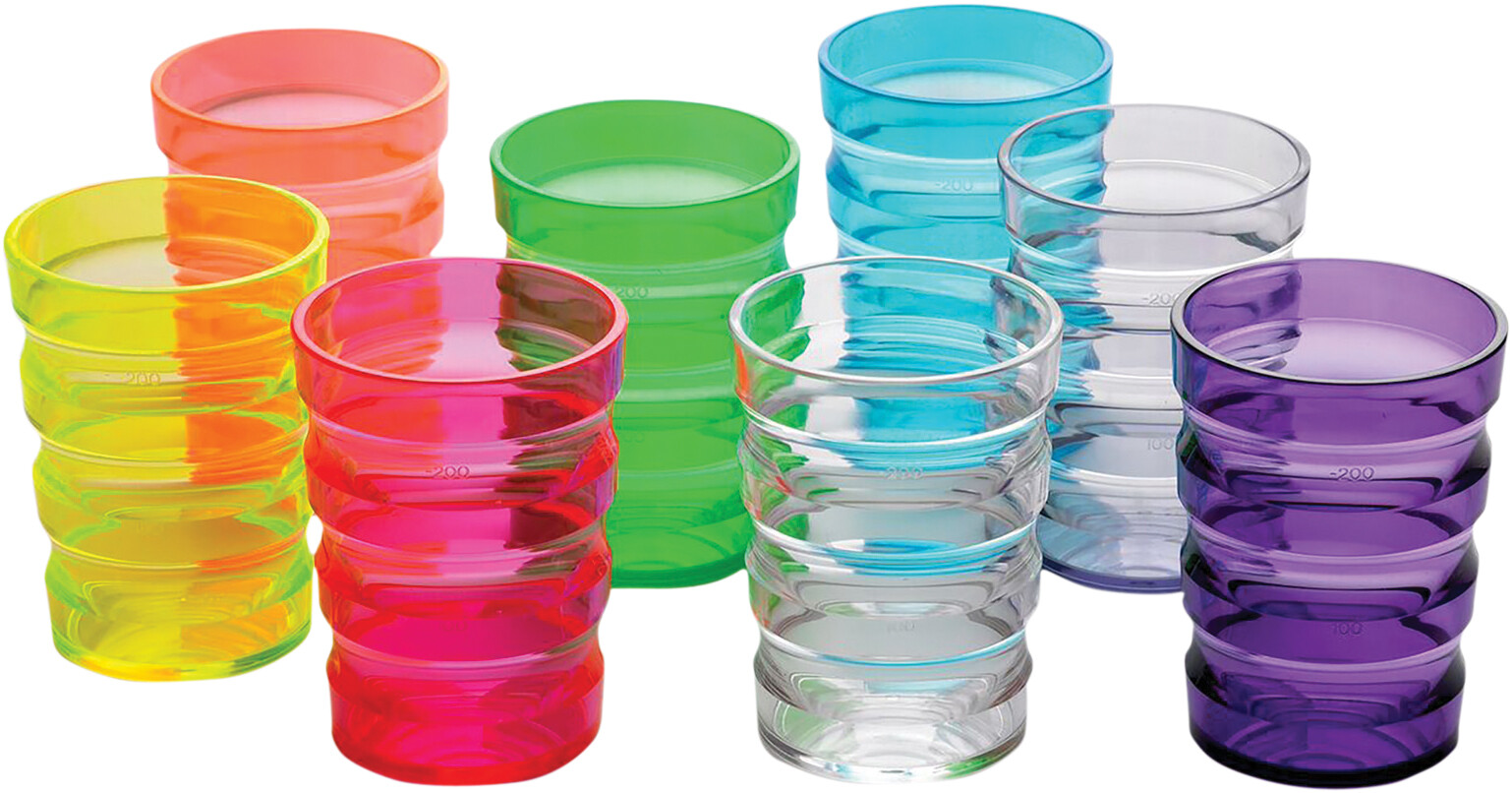 Small Hole No Spill Easy-Grip Mug & Cap Angled Spout Anti-Slip Children ...