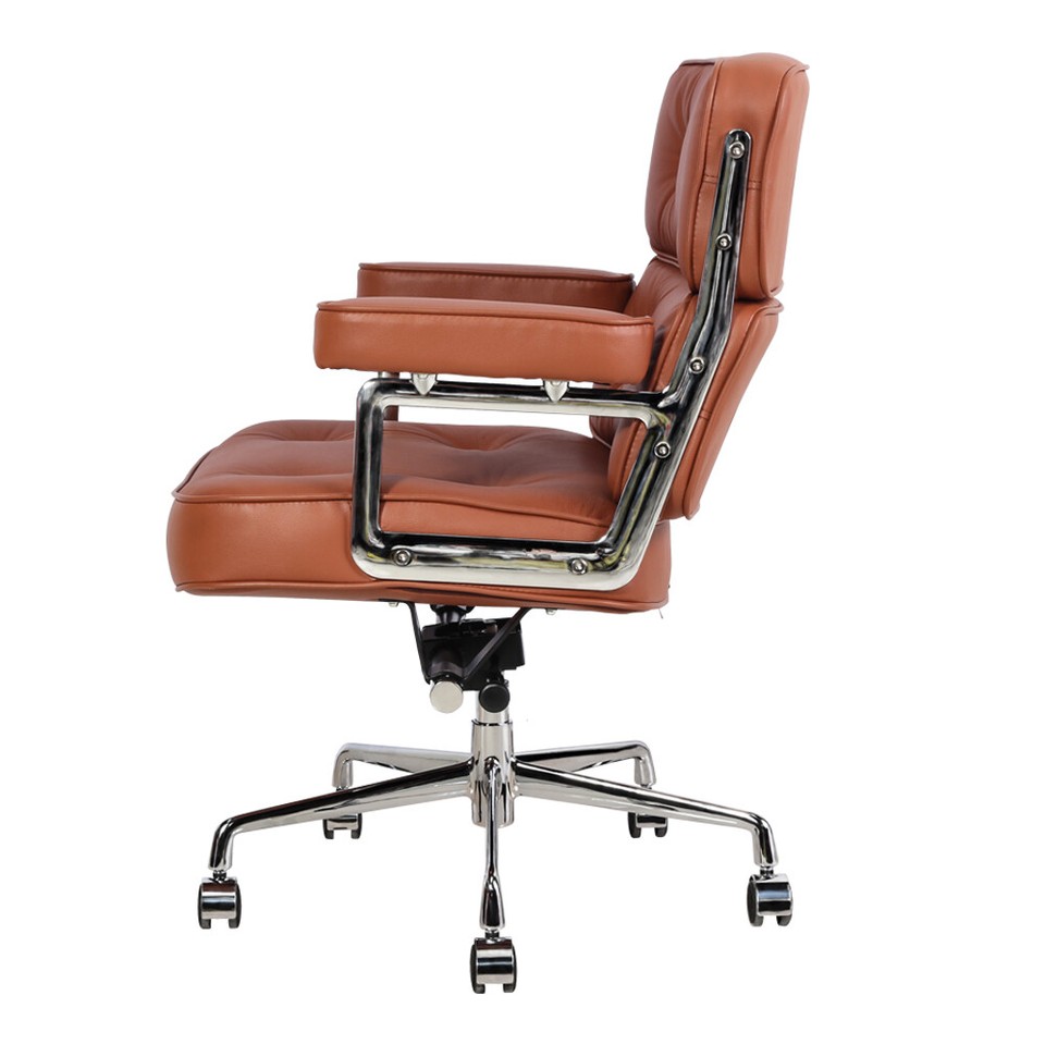 Computer Gaming Office Chair Lounge Chair and Ottoman Leather Task Desk ...