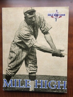HONUS WAGNER October 10, 2013 Mile High Card Company Auction Catalog ...