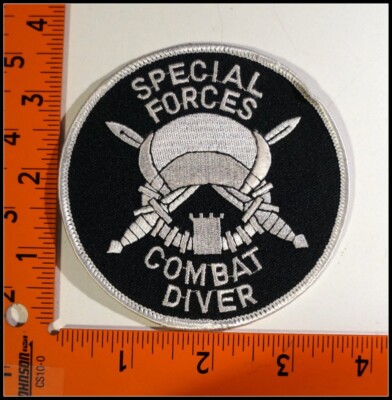 Military Patches US Army Special Forces Combat Diver New Old Stock # ...