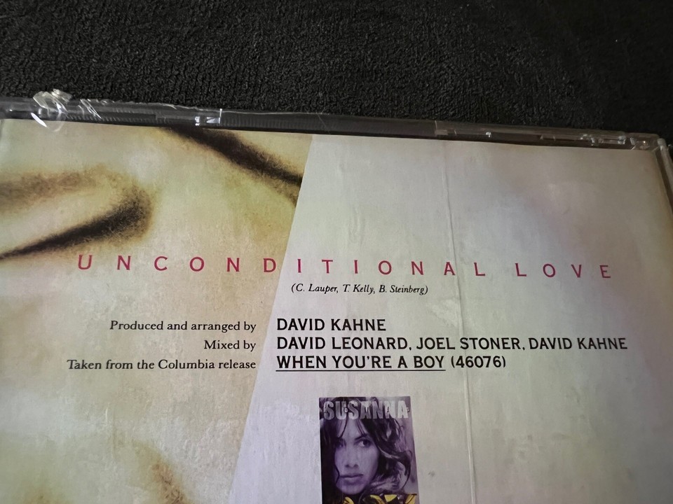 RARE SEALED NEW UNCONDITIONAL LOVE SUSANNA HOFFS Promo CD Single ...