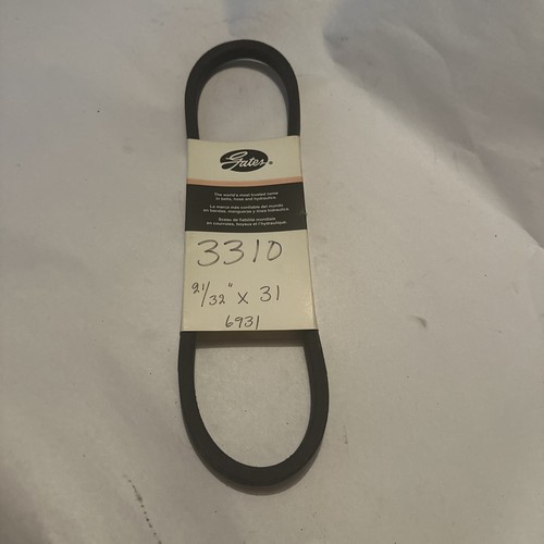 V-Belt Gates 3310 21/32” X 31” | eBay