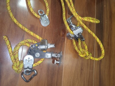 Hobie Cat 18 Rigging Ropes Pulleys Cam Clear Swivel Parts See Photos | eBay