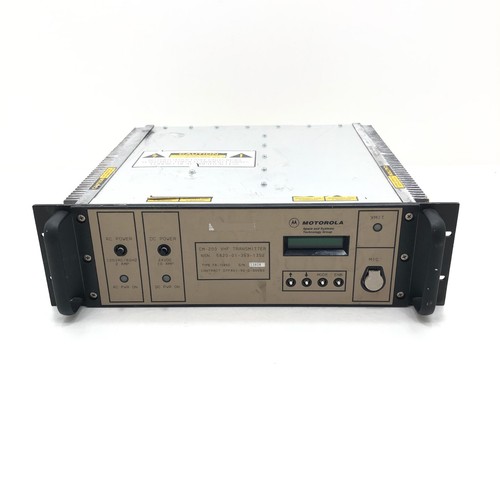 Motorola CM-200 VHF Radio Transmitter Base Station for Aviation General ...
