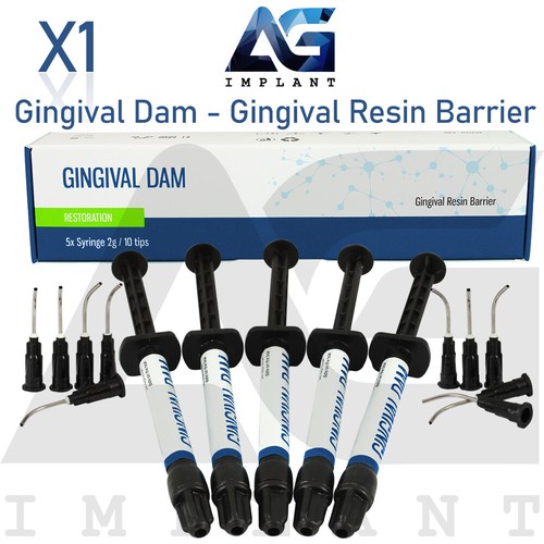 Gingival Dam Resin Barrier Dental Light Cure Gums Protection Teeth ...