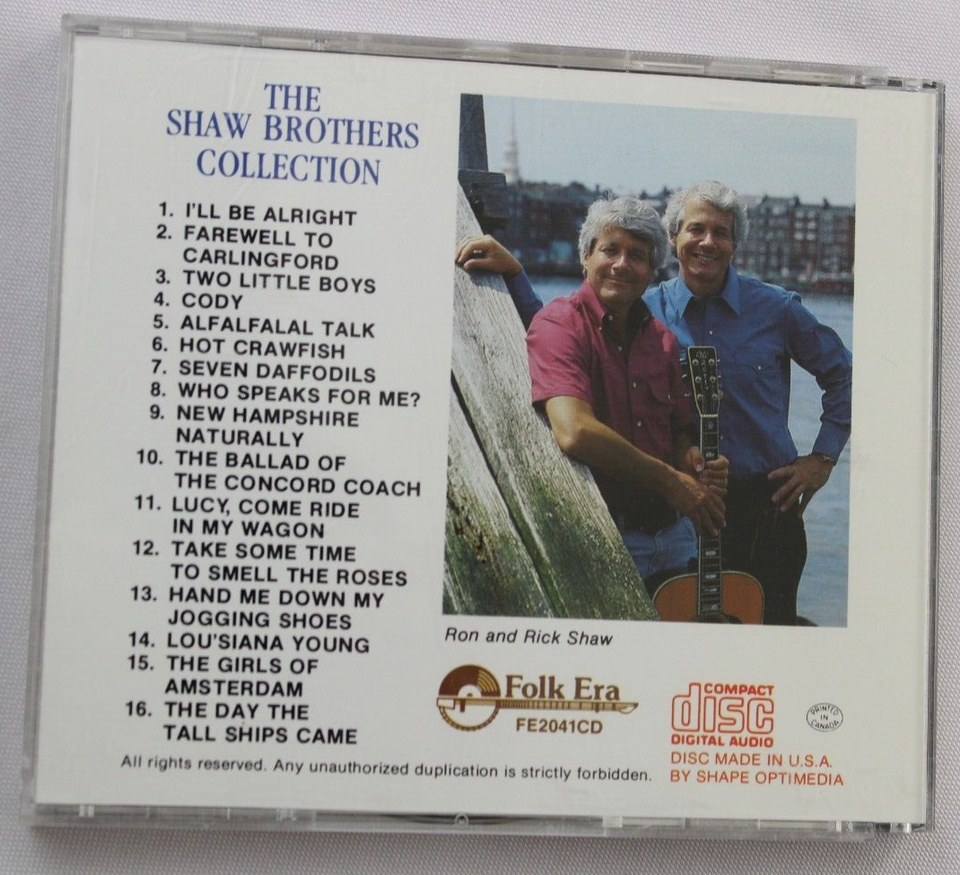 THE SHAW BROTHERS COLLECTION [USED CD] FOLK ERA RECORDS OOP | eBay