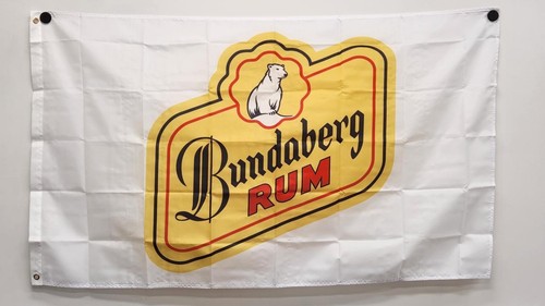 Quality BUNDABERG RUM Flag 150 x 90cm Banner for the Man Cave Garage ...