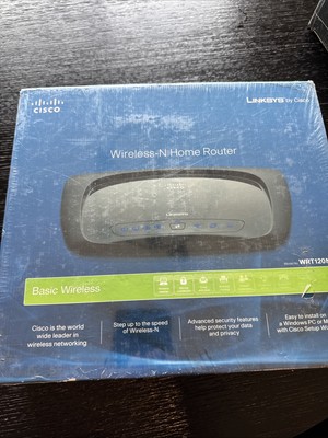 Linksys WRT120N 150 Mbps 4-Port 10/100 Wireless N Router 745883588992| eBay