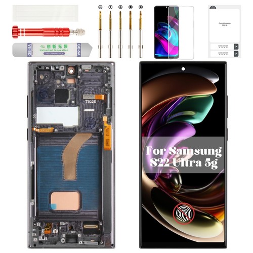 TFT for Samsung S22 Ultra 5g Screen Replacement for Samsung Galaxy S22 ...