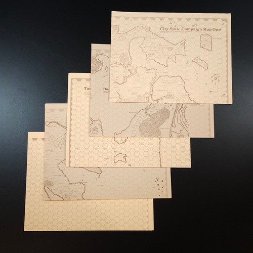 The Judges Guild - Lot of 5 Fold-Out Maps - D&D Related - RPG | eBay