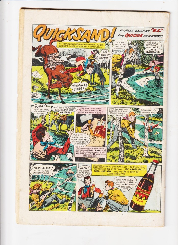 DC WESTERN COMICs 17 1950-DC-golden age -WYOMING KID-NIGHT HAWK-RODEO ...