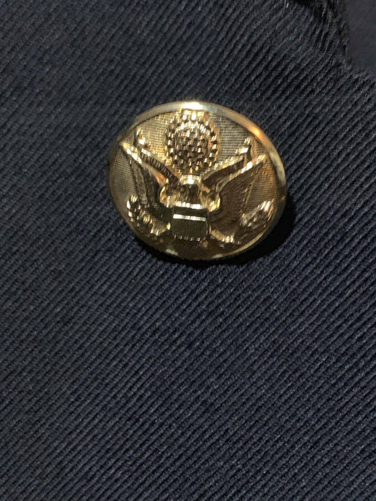 US Army Dress Coat Blue Shade 450 Mens 37S Decorated Defense | eBay