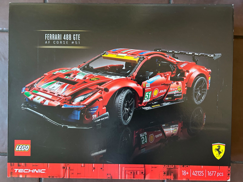 LEGO TECHNIC 42125 Ferrari 488 Gte 5702016913484 | eBay
