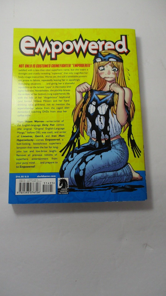 EMPOWERED #1 ADAM WARREN DARK HORSE COMICS TPB 2007 | eBay