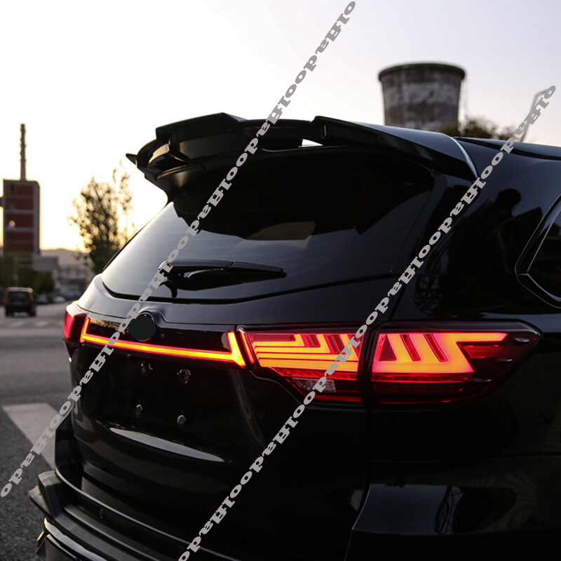 For Toyota Highlander 2014-2019 Car Rear Window Top Roof Lip Decor ...