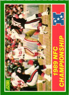 1989 Score #274 1989 NFC Championship | eBay