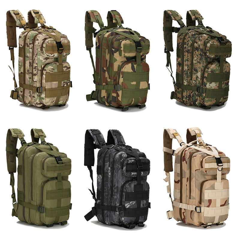 45L Military Tactical Backpack Large Army Men 3 Day Assault Pack Molle ...