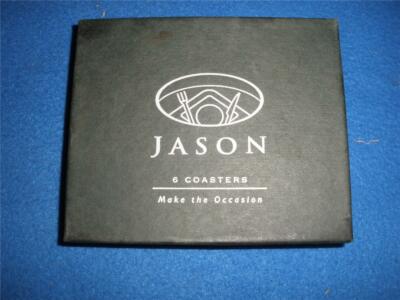 COLLECT OF 6 QUALITY COASTERS JASON | eBay