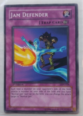 YU-GI-OH JAM DEFENDER 1ST EDITION LON-028 | eBay