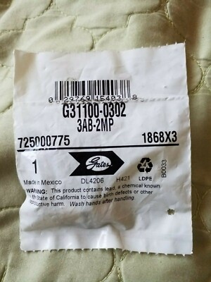 Gates 3AB-2MP Hose End Fitting G31100-0302 | eBay