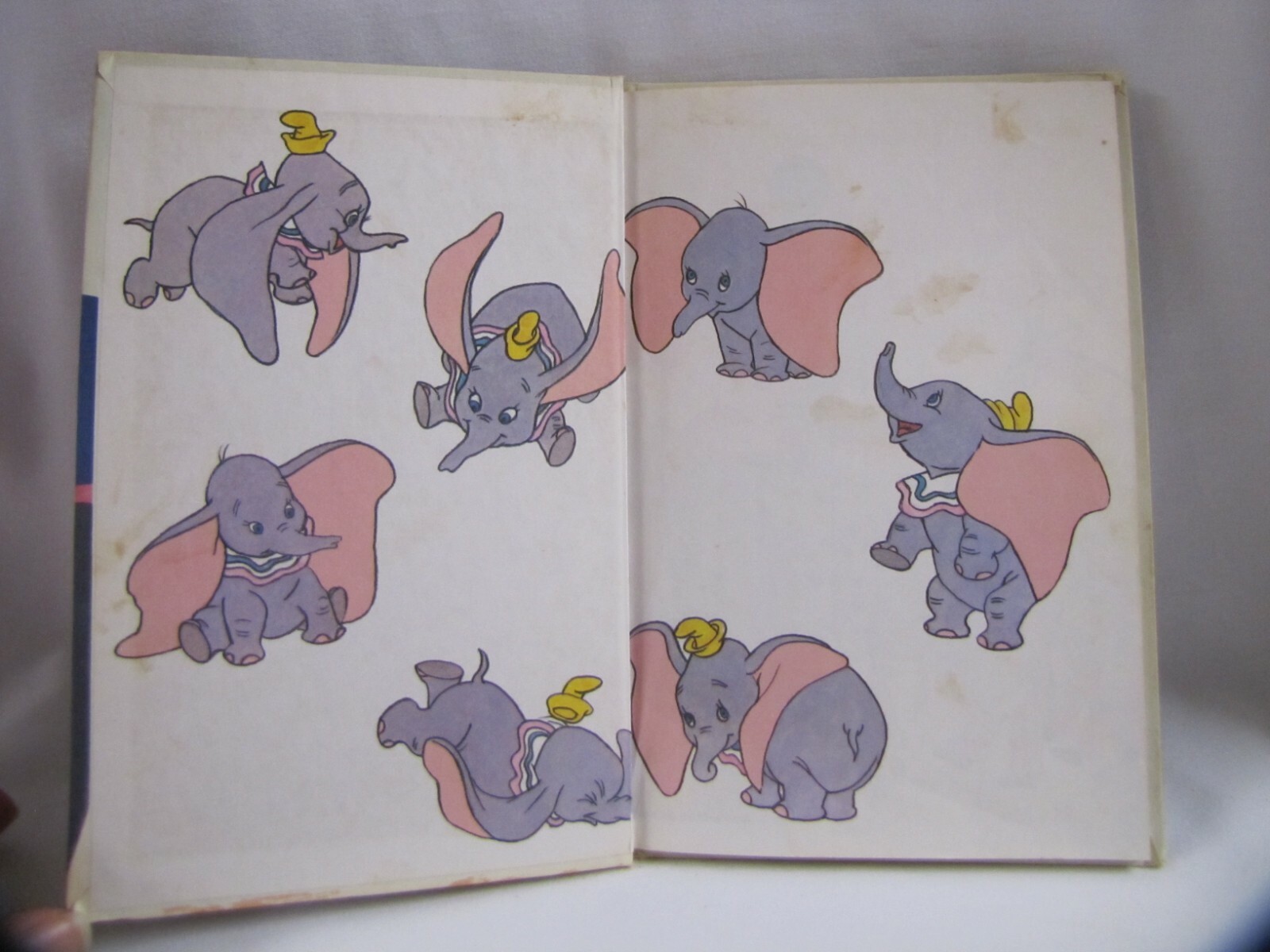 Vintage Dumbo Book Walt Disney Wonderful World of Reading Hardcover ...
