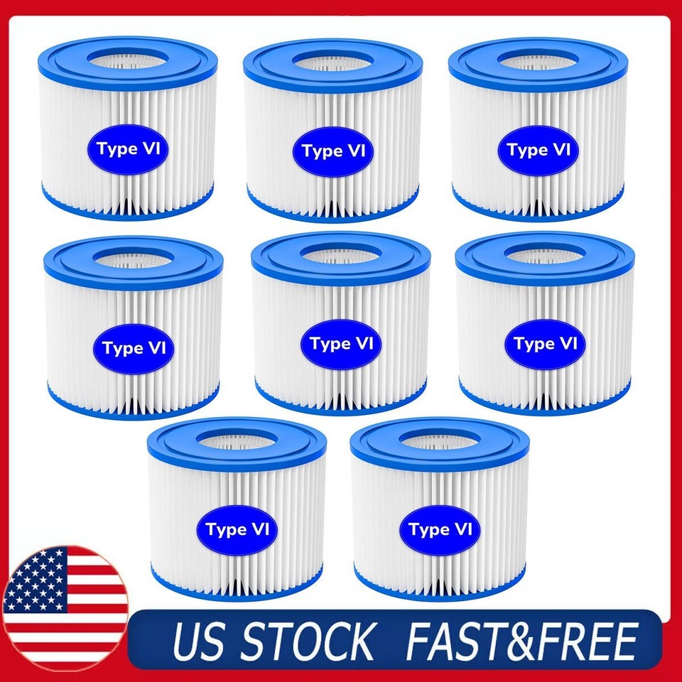 (4/8/12) Type VI Hot Tub SPA Pool Filter Cartridge For Coleman Saluspa ...