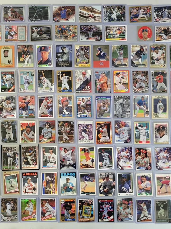 40 Or More Repacked Baseball Cards Per Mystery Lot. From 3x To 10x Book ...
