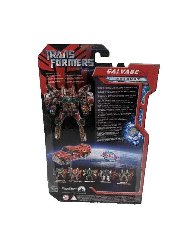 Transformers Movie Salvage Deluxe Class Autobot NIB 2007 Hasbro | eBay