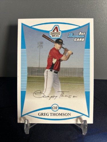 2008 Bowman 1st Prospects Greg Thomson Arizona Diamondbacks #BP96 | eBay