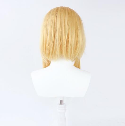 Guilty Gear Bridget Wig Cosplay Long hair Golden Wigs Party Props ...