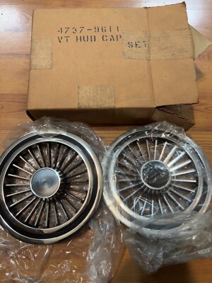 New Vintage VT hub cap set for coleman pop up camper 4737-9611 | eBay