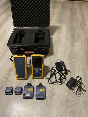 Fluke DTX-1800 CableAnalyzer / Multimode Fiber Modules and DTX-CHA001 ...