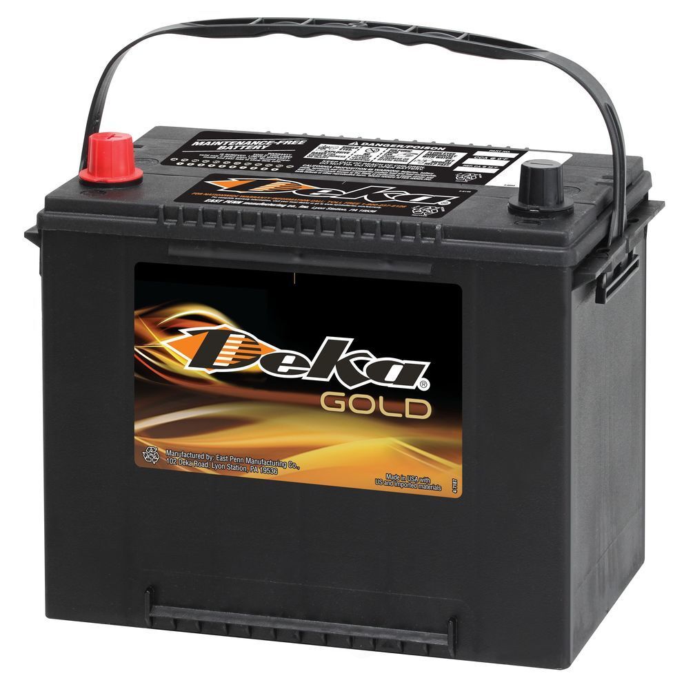 Vehicle Battery-Gold / A3 - Technology - Maintenance Free Deka East ...