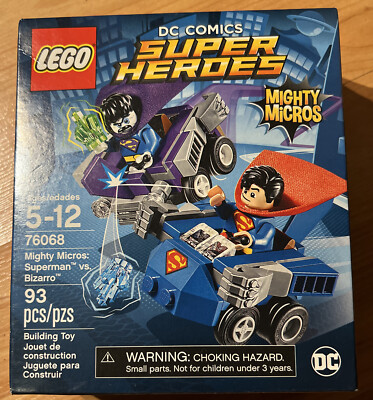 LEGO DC Comics Super Heroes Mighty Micros: Superman vs. Bizarro (76068 ...