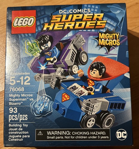 LEGO DC Comics Super Heroes Mighty Micros: Superman vs. Bizarro (76068 ...