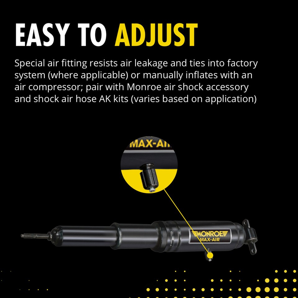 MONROE Rear Air Adjustable Shocks Absorber Kit Set 2PCS For Chevy GMC ...