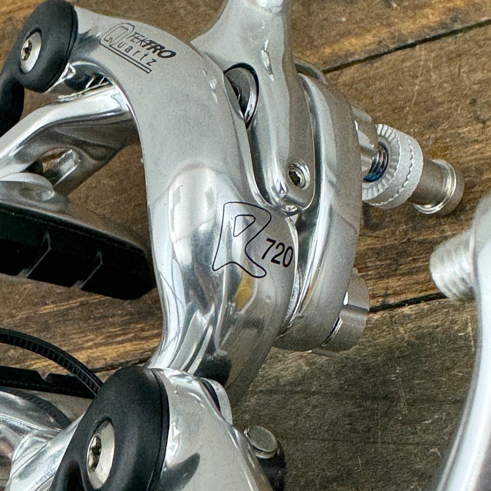 Tektro Quartz R720 Brake Caliper Set Side Pull Dual Pivot Recessed ...