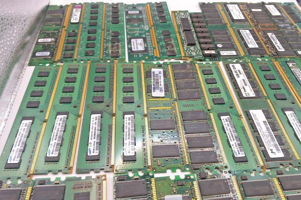 Huge Lot of 76 Assorted RAM for Scrap Gold Recovery. | eBay