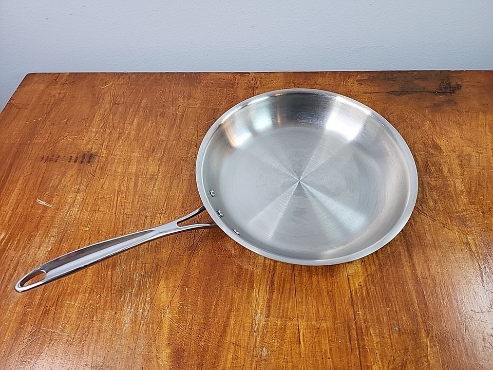 Calphalon Stainless Steel 10" Skillet 1390 Fry Pan Induction Ready No ...