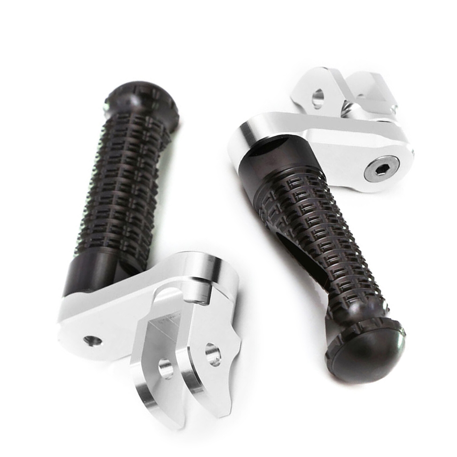 Black Front Foot Pegs MPRO 40mm Extension For GSX-R 1000 R 17 18 19 20 ...