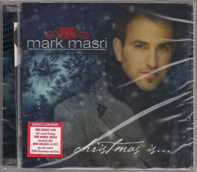 Mark Masri Christmas Is. . . (CD + Bonus DVD) New Sealed Ships 1st ...