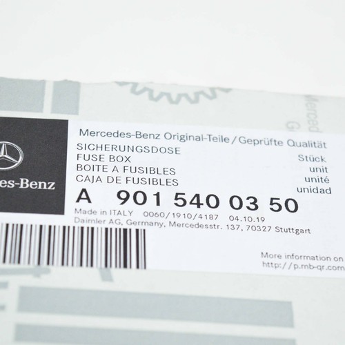 NEW MERCEDES-BENZ G W463 FUSE BOX A9015400350 OEM | eBay