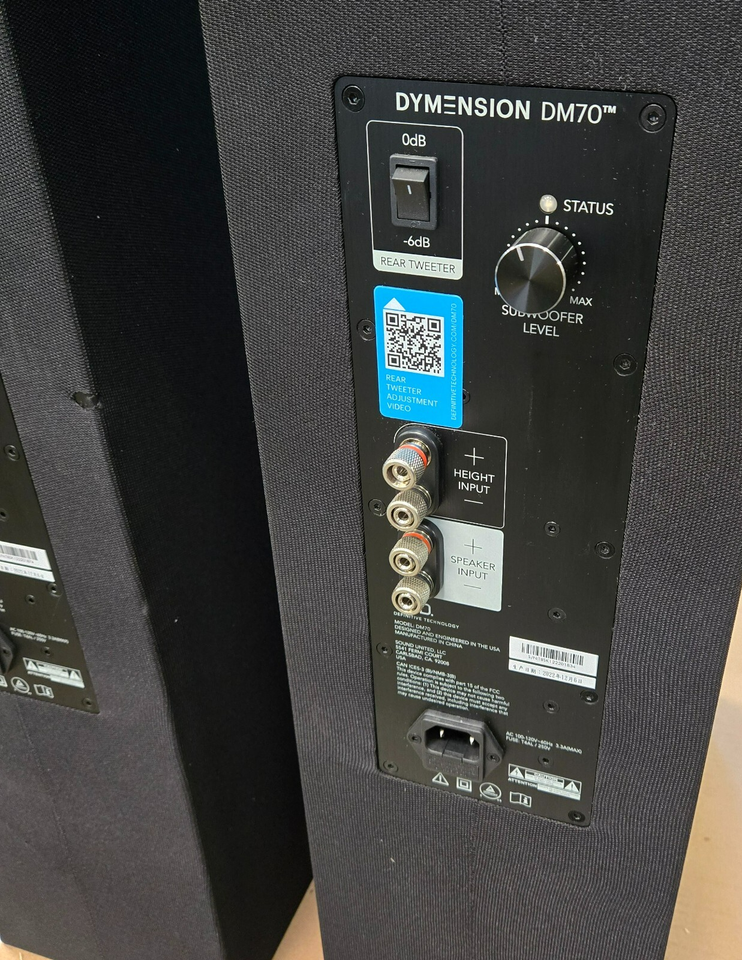 Definitive Technology Dymension DM70 5.25" Large Tower Speaker(Pair ...