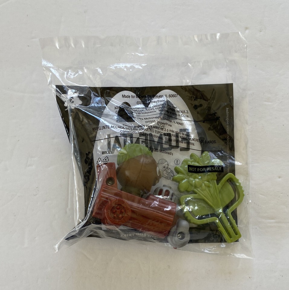 Disney Elemental Clod On The Log Trike McDonald’s Happy Meal Toy #3 ...