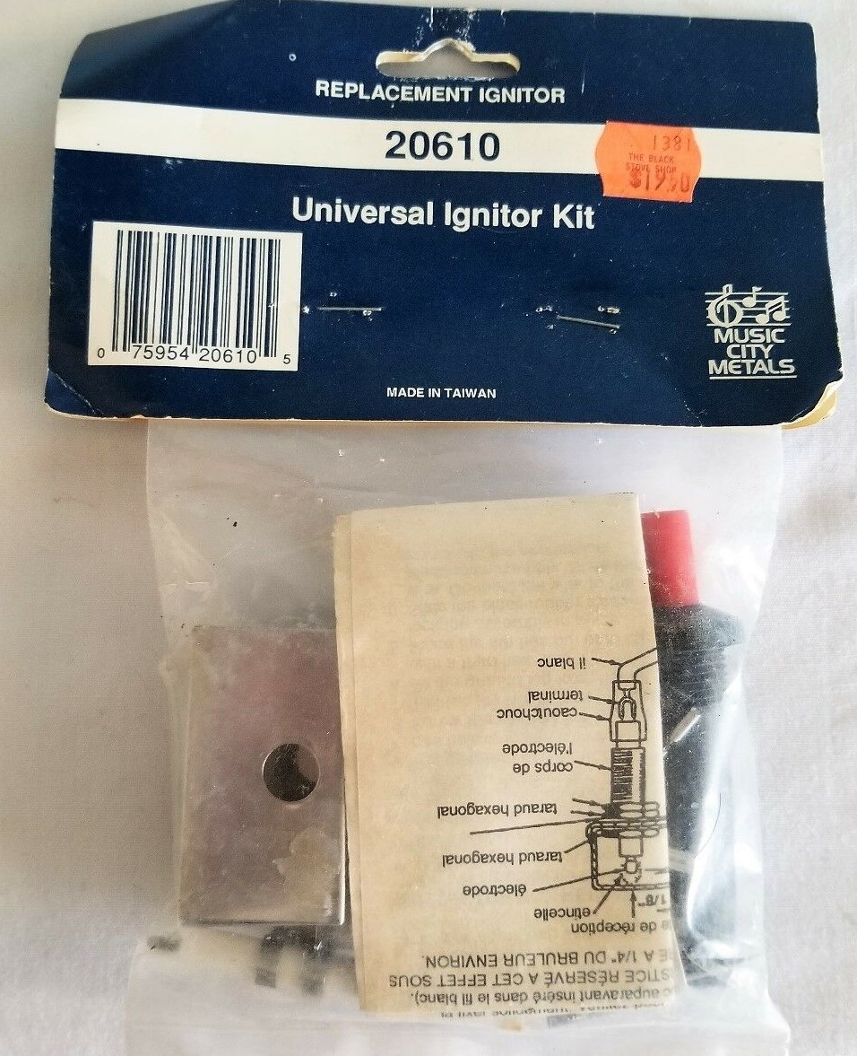 Universal Ignitor Kit #20610 Replacement Ignitor By Music City Metals ...