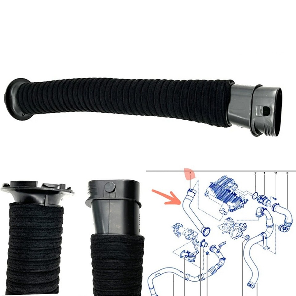 Engine Air Hose Air Intake Hose Factory Specifications Perfect Fit New ...